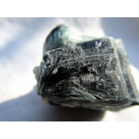 Turmalin Var. Indigolith-blauer Turmalin-Energie-Kristallstufenaggregat ...